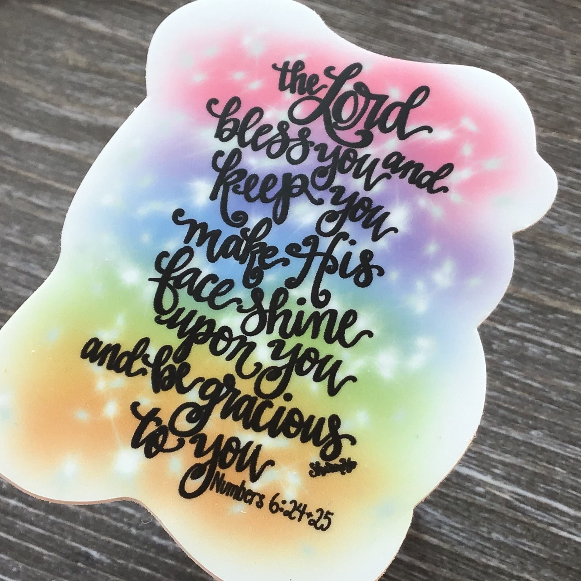 The Blessing Sticker, the Lord Bless You & Keep You, About God’s ...