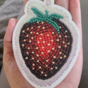 Sticker- Native American Beadwork Sticker, Red, Strawberry - Etsy
