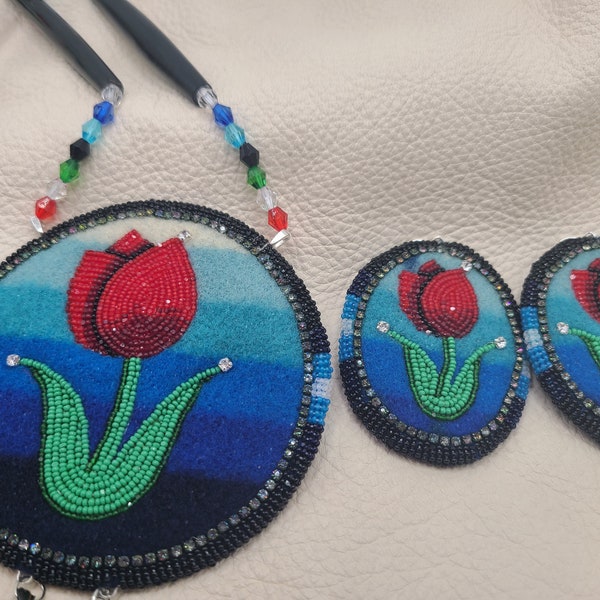 Beaded Medallion - Etsy