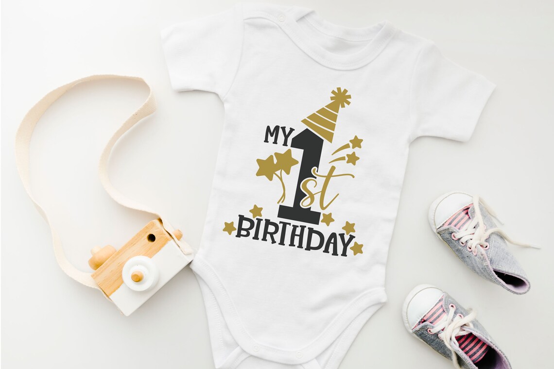 My First Year SVG Bundle, My 1st Year Svg Bundle, My First Birthday Svg ...