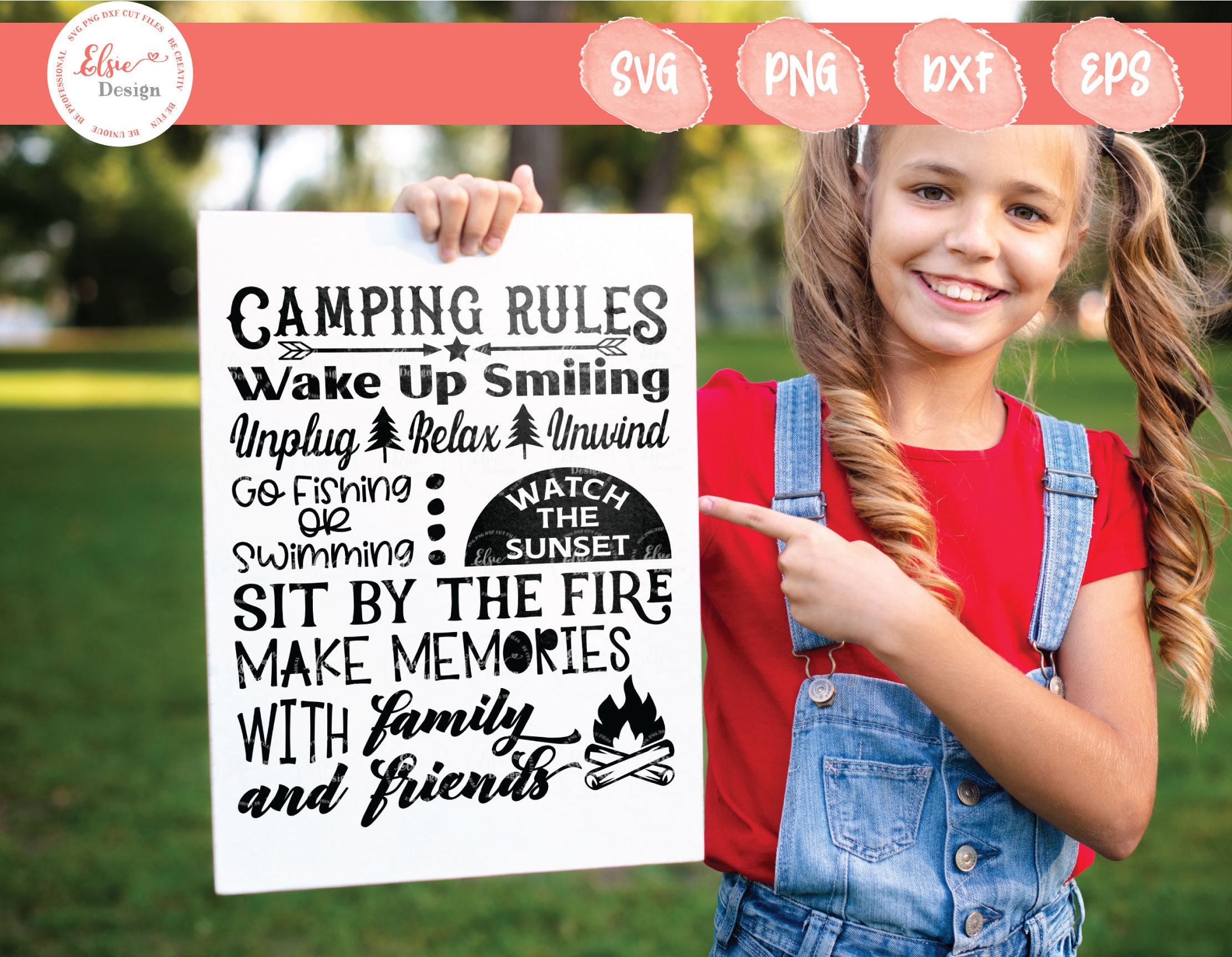 Camping Rules Svg Camping Sign Svg Camp Rules Printable - Etsy