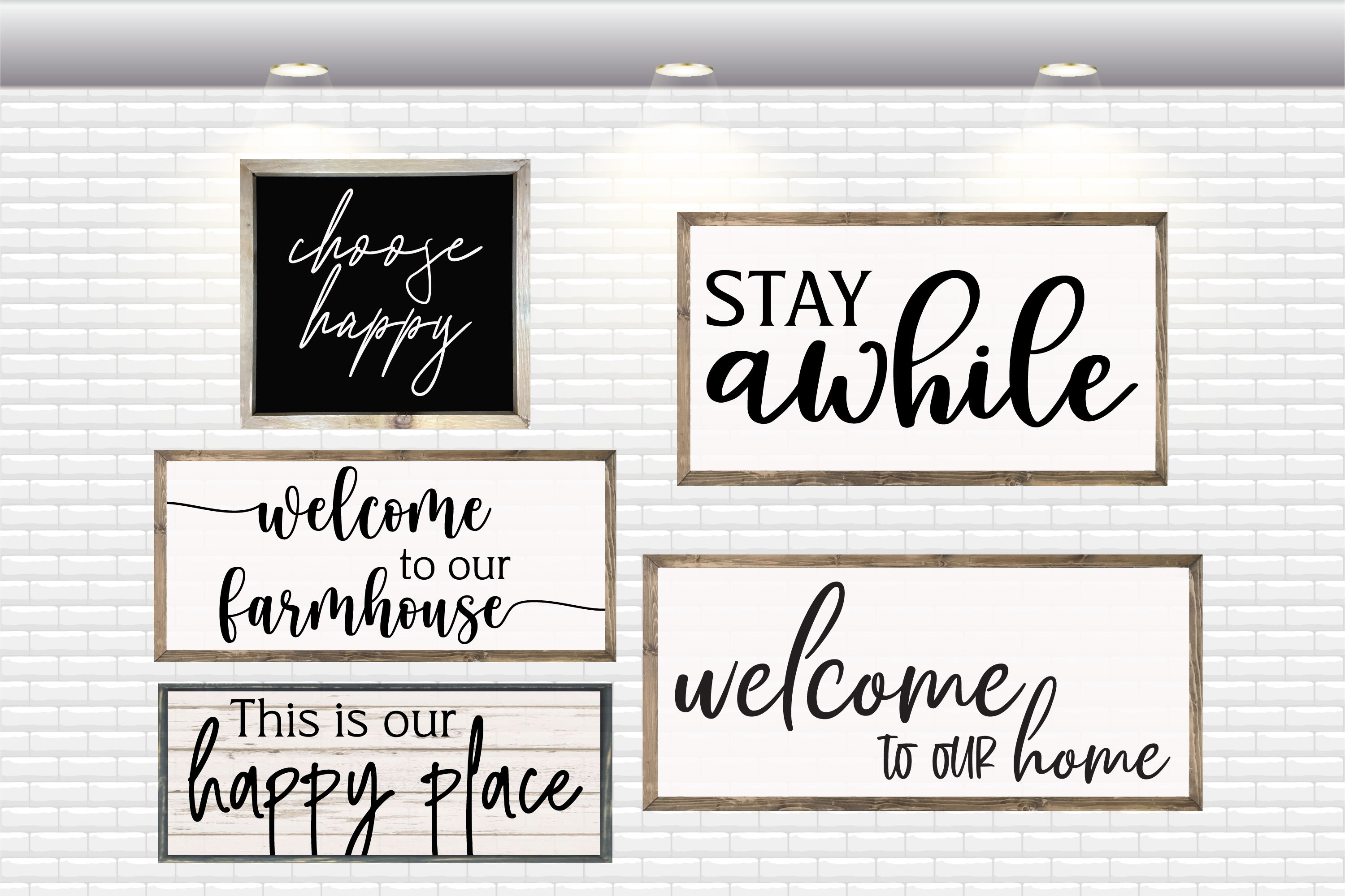 Farmhouse Sign SVG Bundle Rustic Farmhouse Svg Family - Etsy Canada