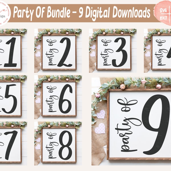 Family 'number Sign - Etsy