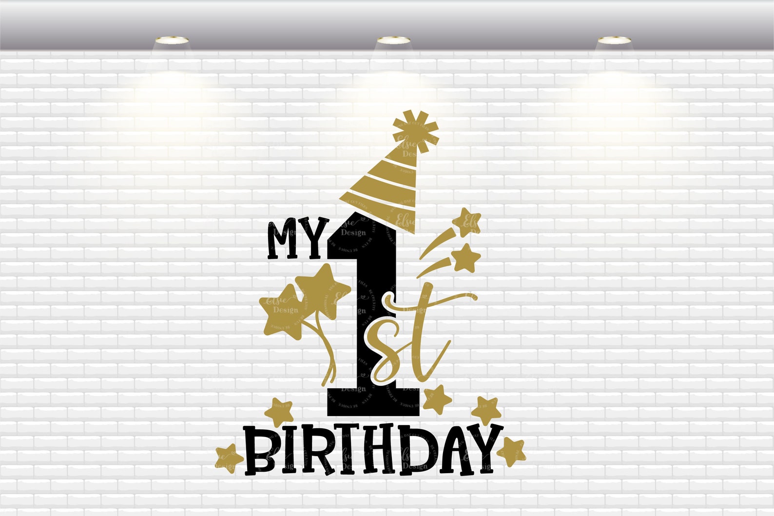 My First Birthday Svg | 1st Birthday Svg, First Birthday Svg, One Year ...
