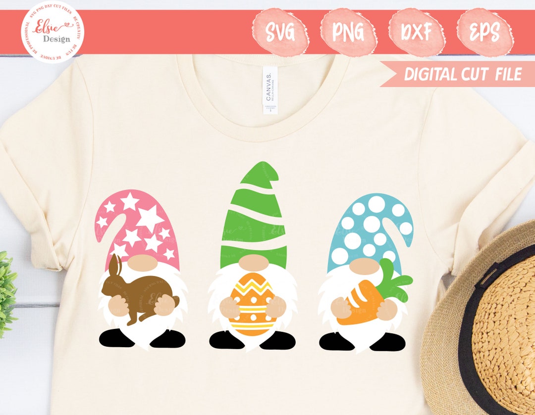 Easter Gnomes Svg, Bunny Gnomes Svg, Spring Gnomes Svg, Easter Bunny ...
