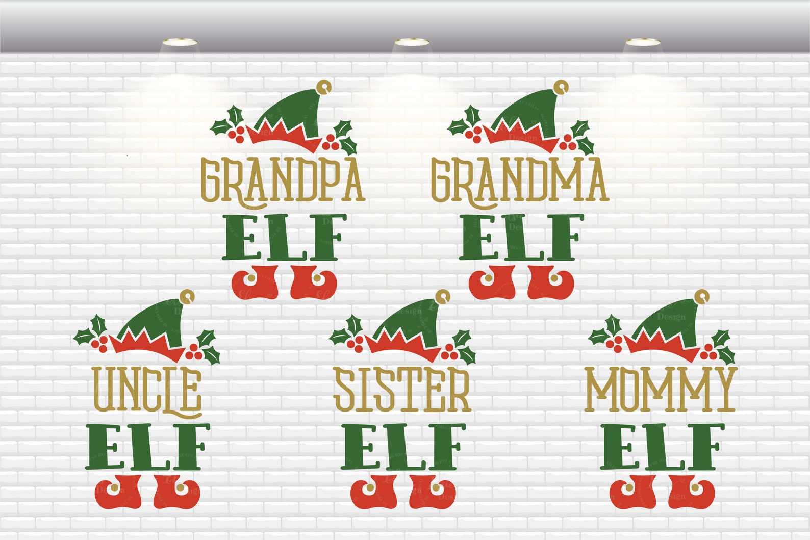 Elf Family Svg Bundle Family Elves Svg Christmas Shirt Svg - Etsy