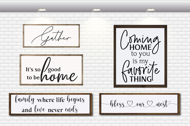 Farmhouse Sign SVG Bundle | Rustic Farmhouse Svg | Family Quotes Svg ...