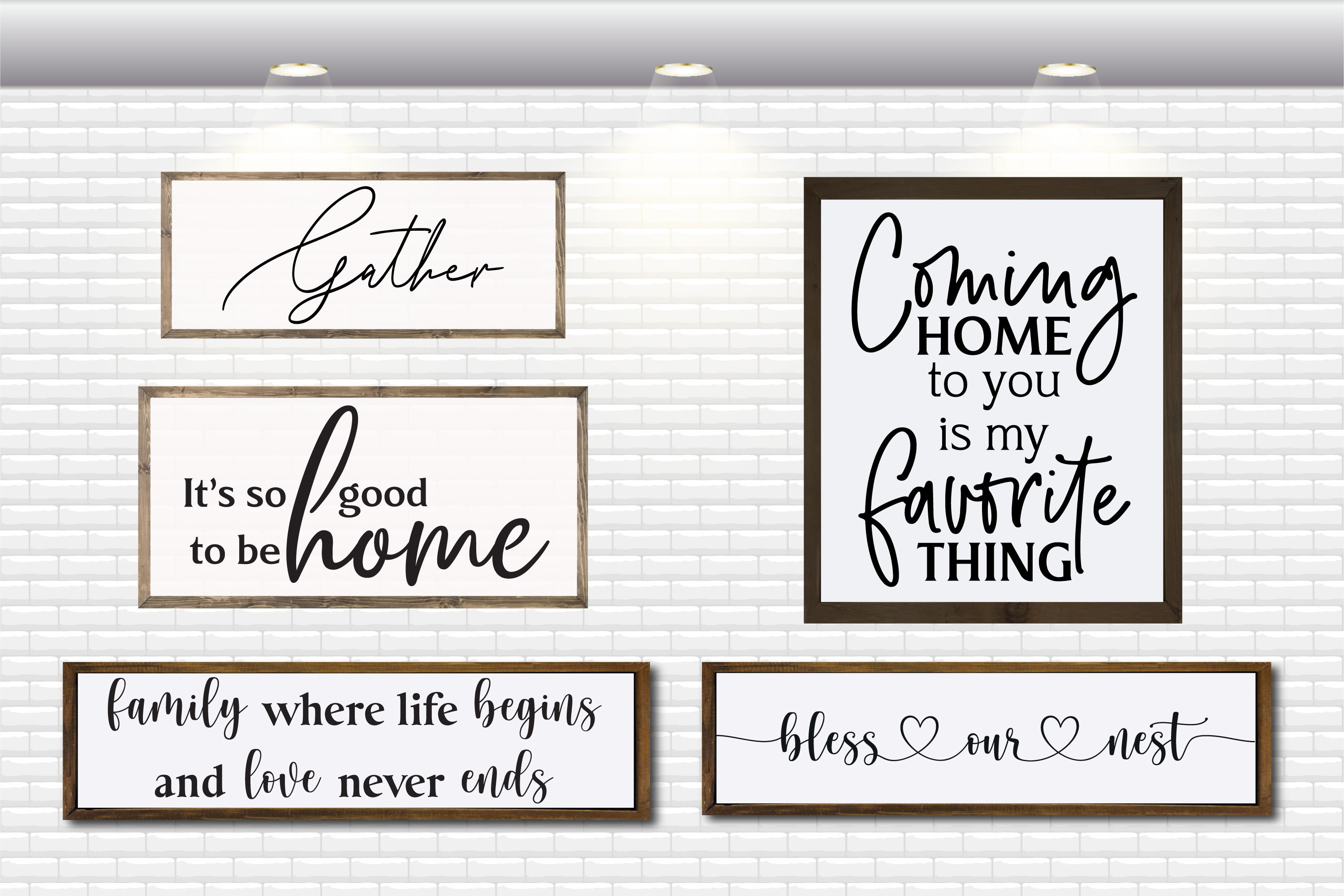 Farmhouse Sign SVG Bundle Rustic Farmhouse Svg Family - Etsy Canada