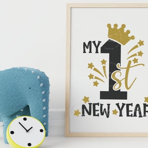 My First Year SVG Bundle, My 1st Year Svg Bundle, My First Birthday Svg ...