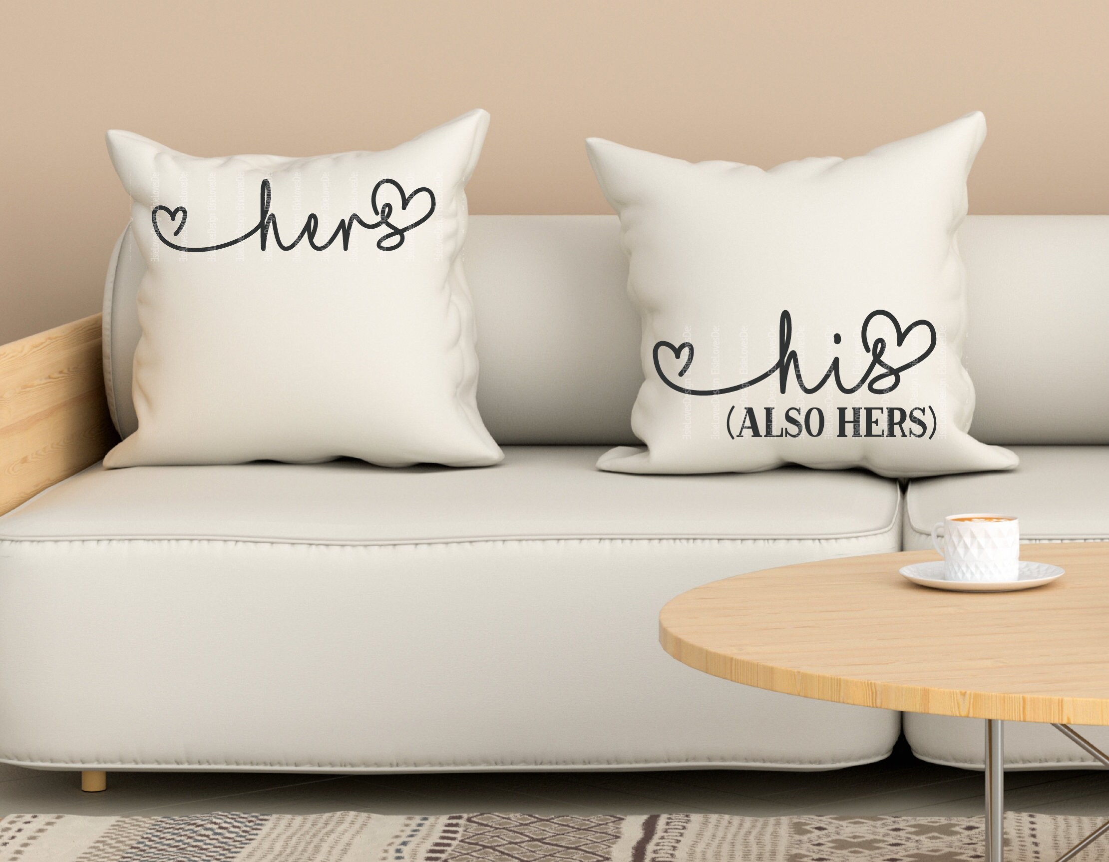 His and Hers Svg Couple Mug Svg Mr and Mrs Svg Bride and | Etsy