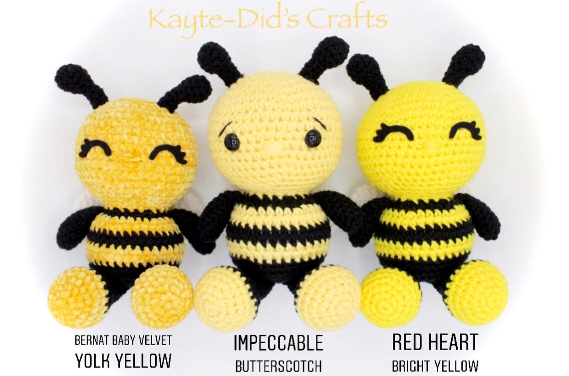 Hatching Bumblebee Crochet Pattern Bee Pattern - Etsy