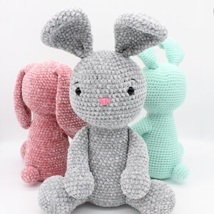 Big Bunny Pattern, Crochet Bunny Pattern - Etsy