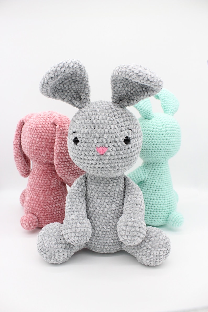 Big Bunny Pattern Crochet Bunny Pattern - Etsy Australia