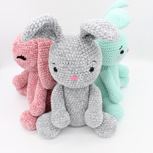 Big Bunny Pattern, Crochet Bunny Pattern - Etsy