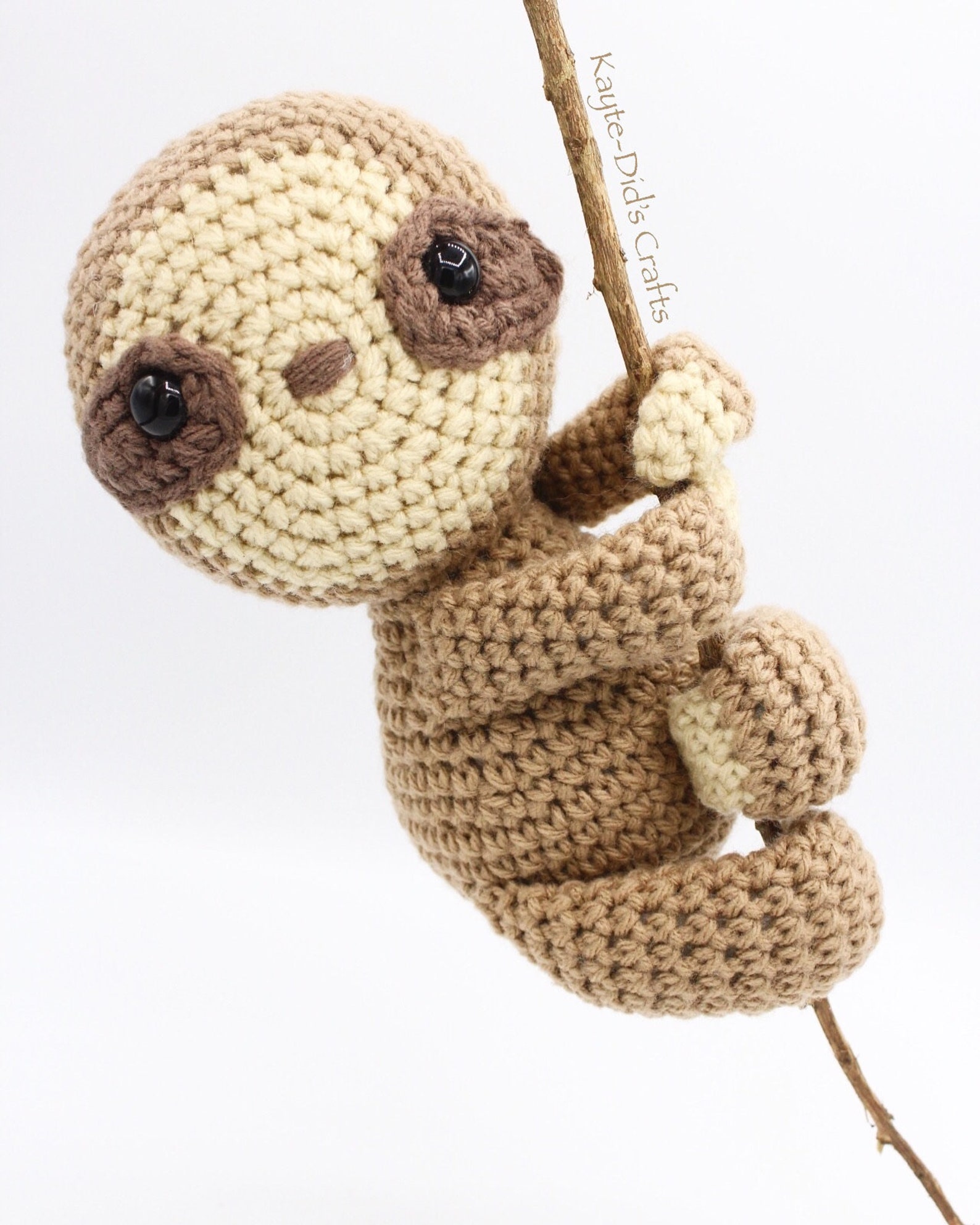 Hatching Sloth Pattern Crochet Sloth Pattern - Etsy