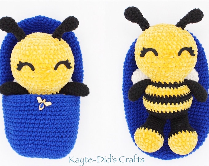Hatching Bumblebee Crochet Pattern, Bee Pattern - Etsy