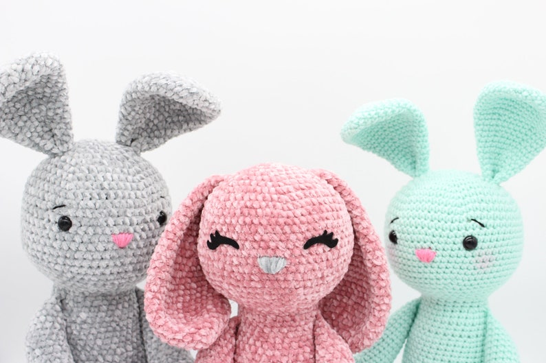Big Bunny Pattern Crochet Bunny Pattern - Etsy