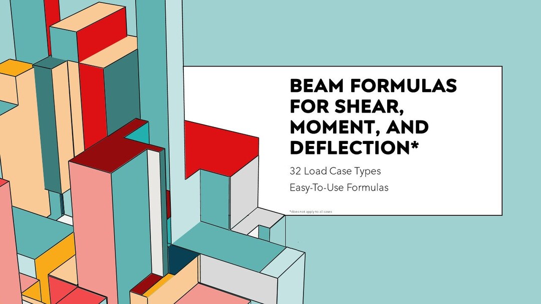 Beam Shear, Moment, and Deflection Engineering Spreadsheet - Etsy