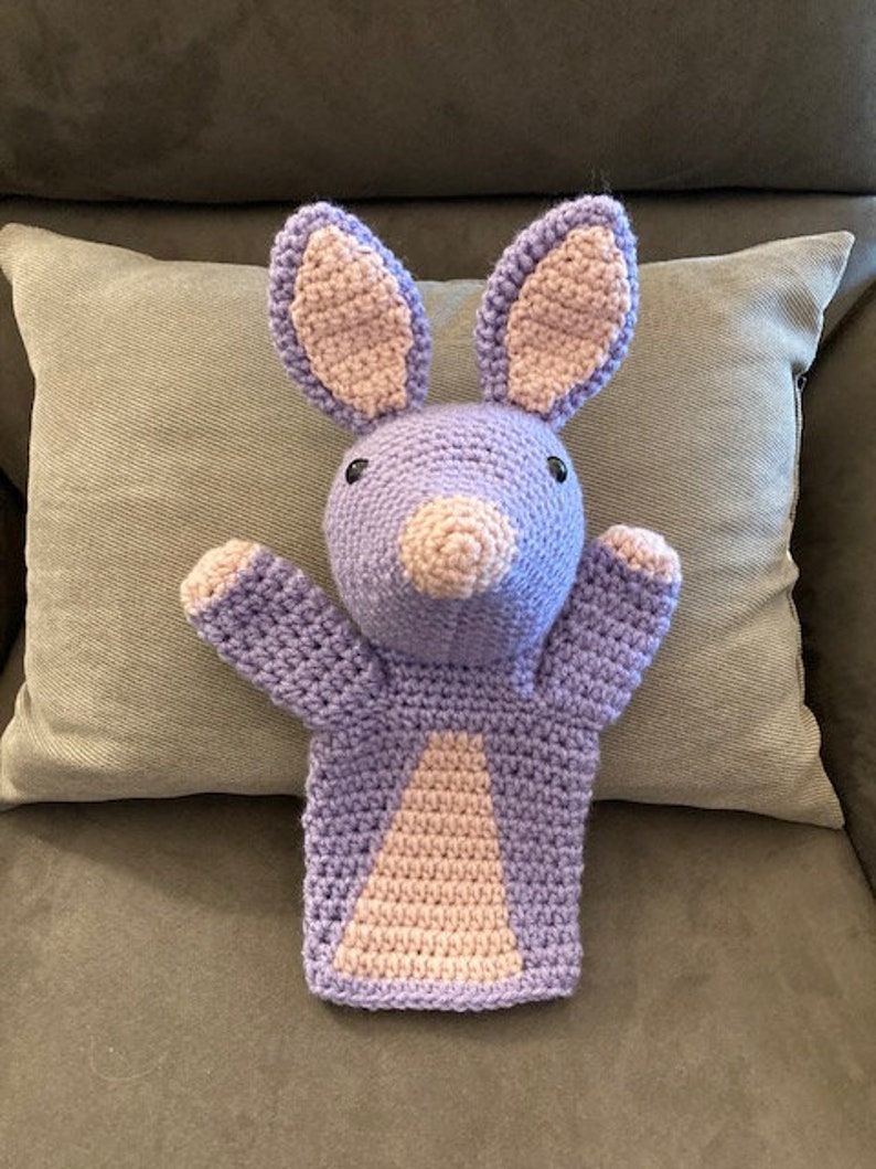 1 Crocheted Bob Bilby bluey Puppet adult Size Gift Toy. - Etsy