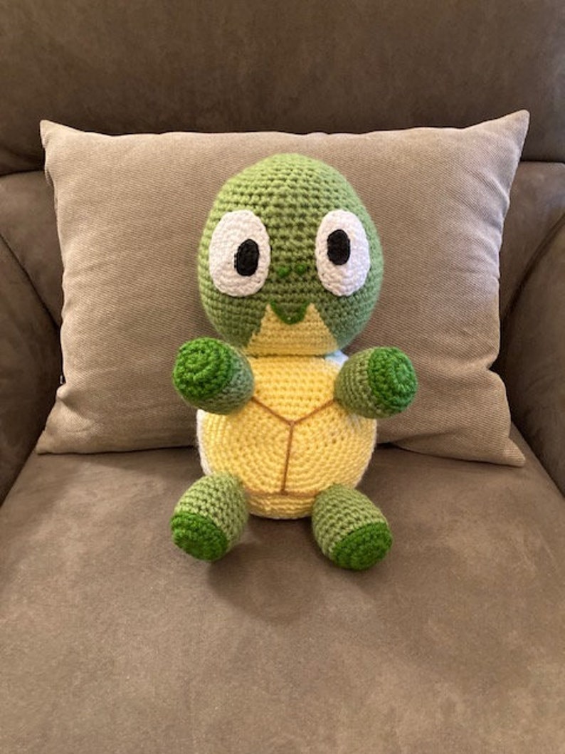 1 Crocheted Turtle Boy bluey Character, Gift, Toy. - Etsy