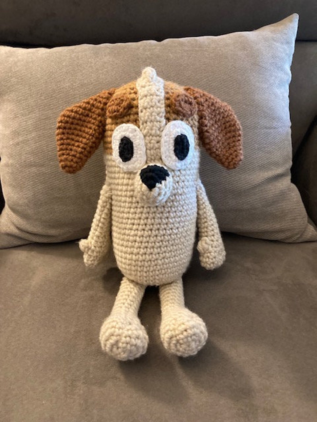 1 Crocheted Jack Russell (bluey) Character, Gift, Toy. - Etsy