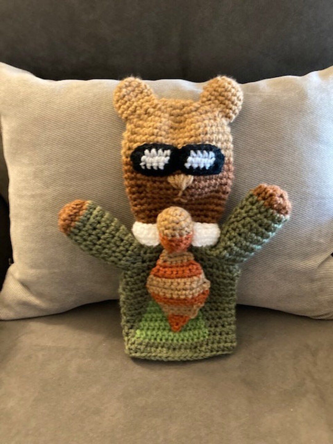 1 Crocheted Unicorse Lawyer bluey Puppet: Adult Size. Gift, Toy. - Etsy