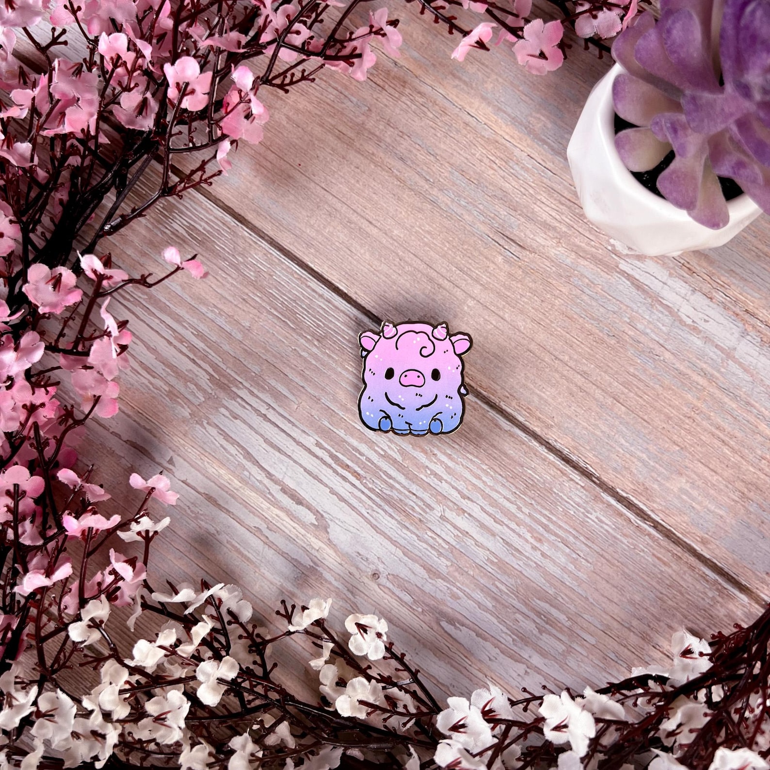 Delicows Moo Moos Pt. 1 | Enamel Pins - Etsy
