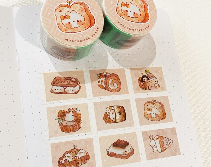 Cute Bakery Stamp Washi Tape / Food/ Kawaii/ Decorative Tape/ Kawaii ...