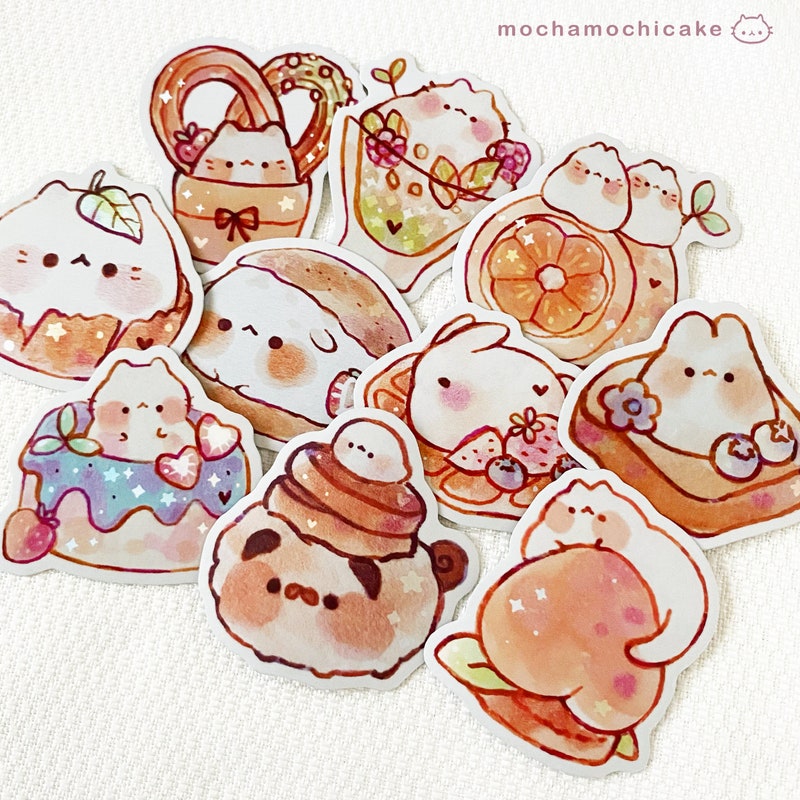 Mochi Sticker - Etsy