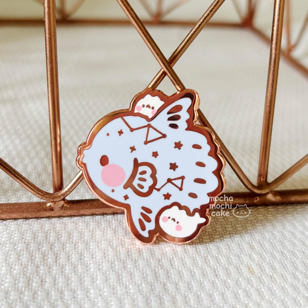 Dreamy Sunfish Hard Enamel Pin - Etsy