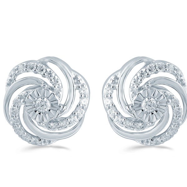 Silver Swirl - Etsy