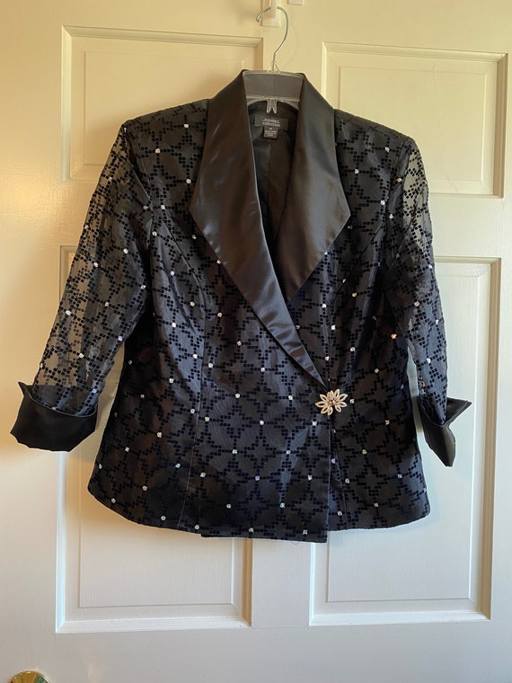 Vintage dressbarn black jacket - Gem