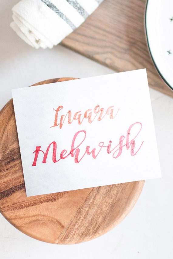 Customized Name Board | Etsy