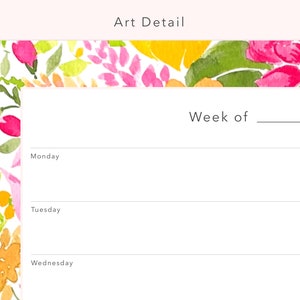Printable Weekly Planner, 8.5x11 or 11x8.5 Weekly Meal Prep Planner ...