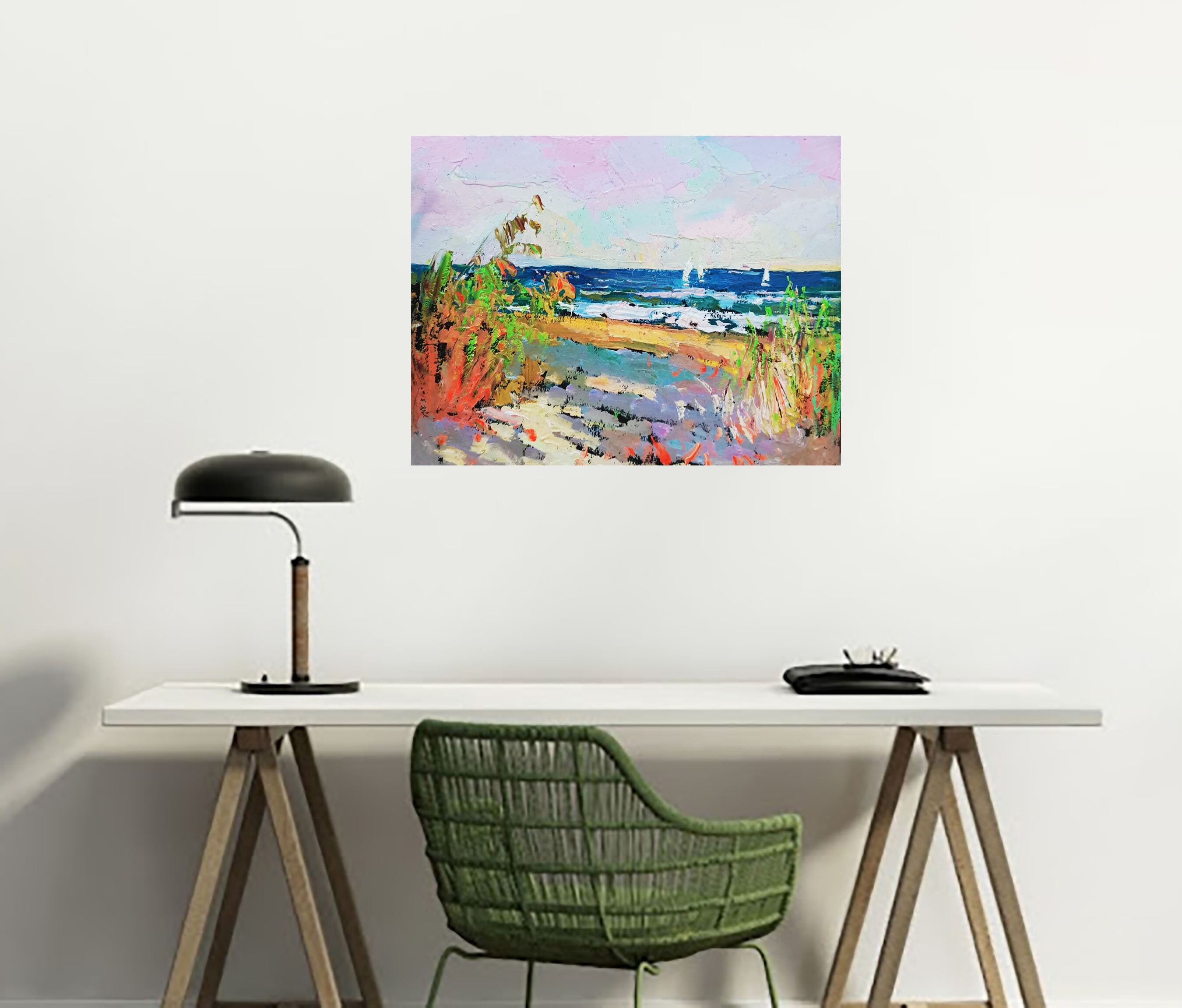 Destin Painting Florida Original Art Henderson Beach Wall Art Sunshine ...