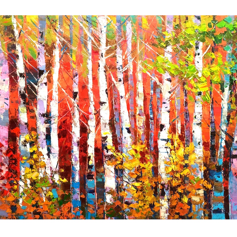 Abstract Trees - Etsy