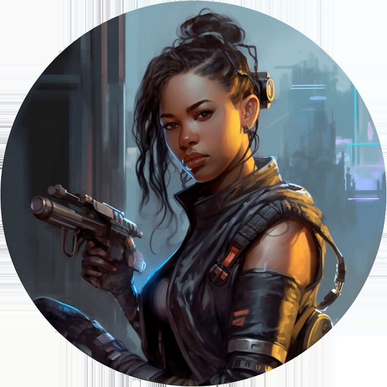 10 Cyberpunk RPG Tokens - Etsy