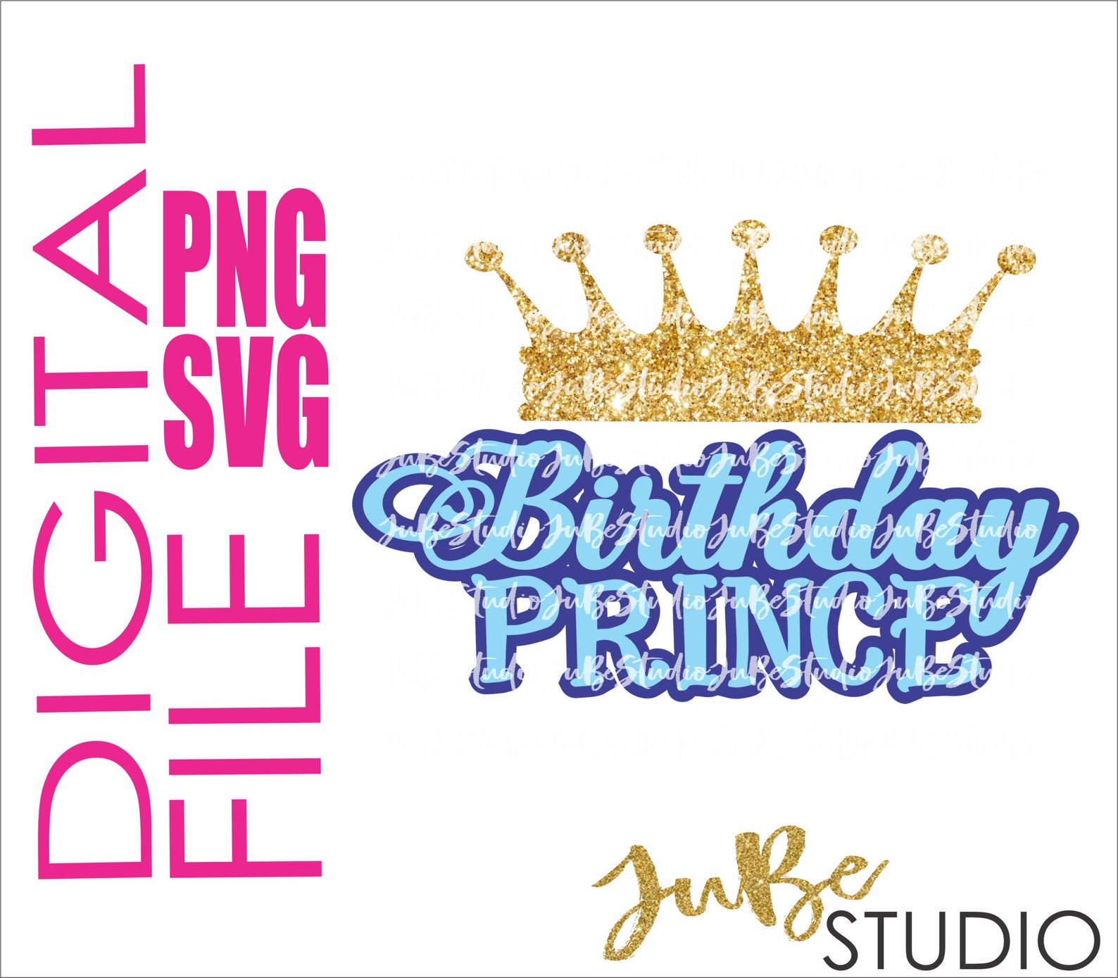 Crown Svg, Prince Svg, Birthday Boy Svg, Birthday Prince Svg, 1st ...
