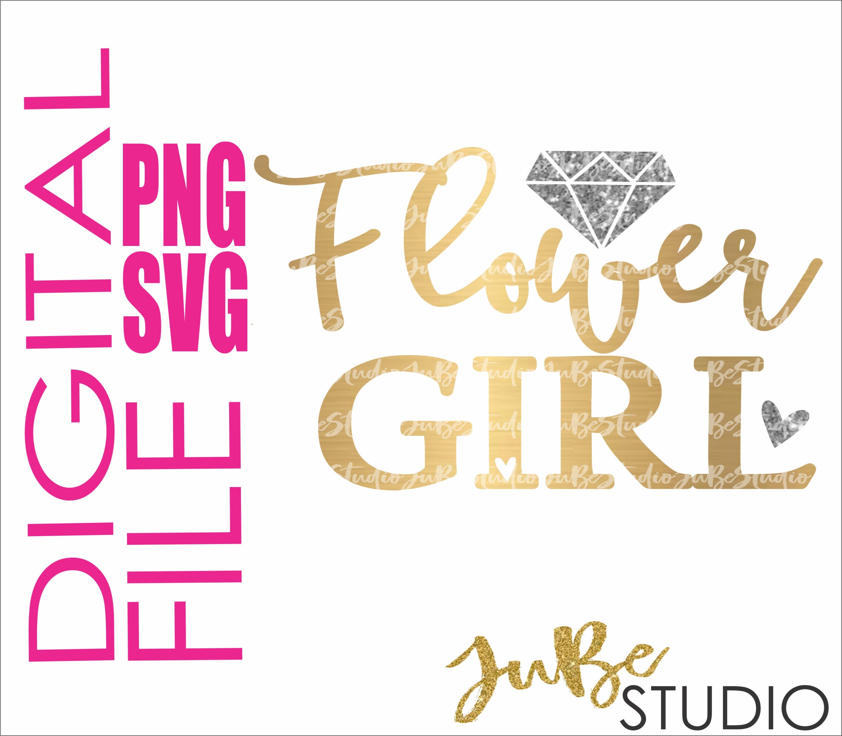 Flower Girl Svg, Wedding Svg, Flower Girl Png, Wedding Png, Bridal ...