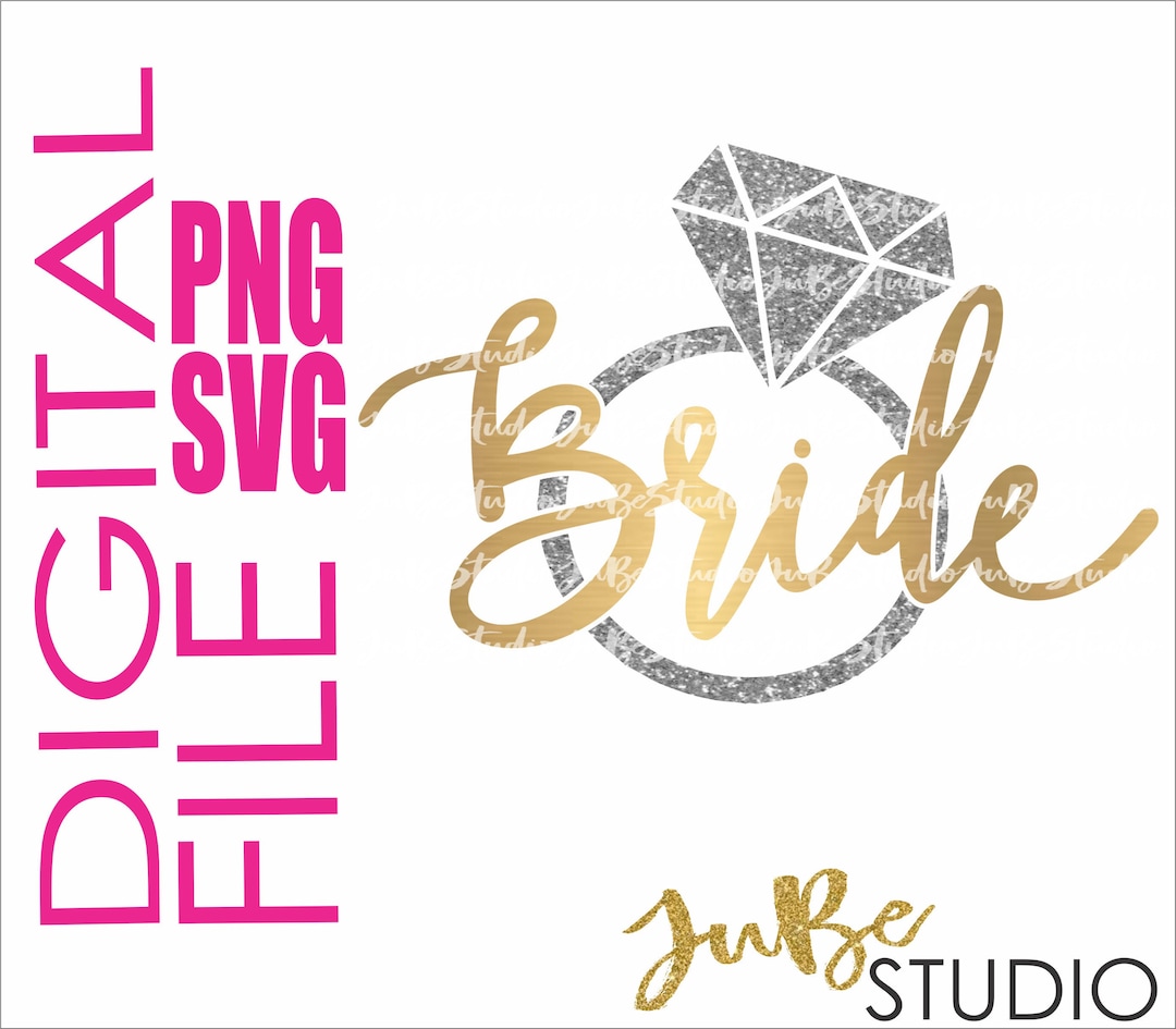 Bride Svg, Wedding Svg, Bride Png, Wedding Png, Bride to Be Svg, Bridal ...