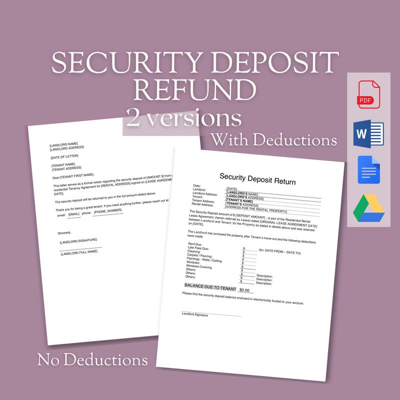 Security Return - Etsy