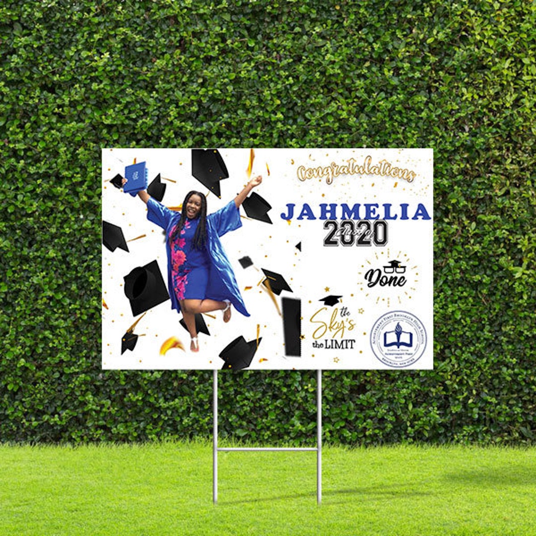 Graduation "yard Sign" - Etsy