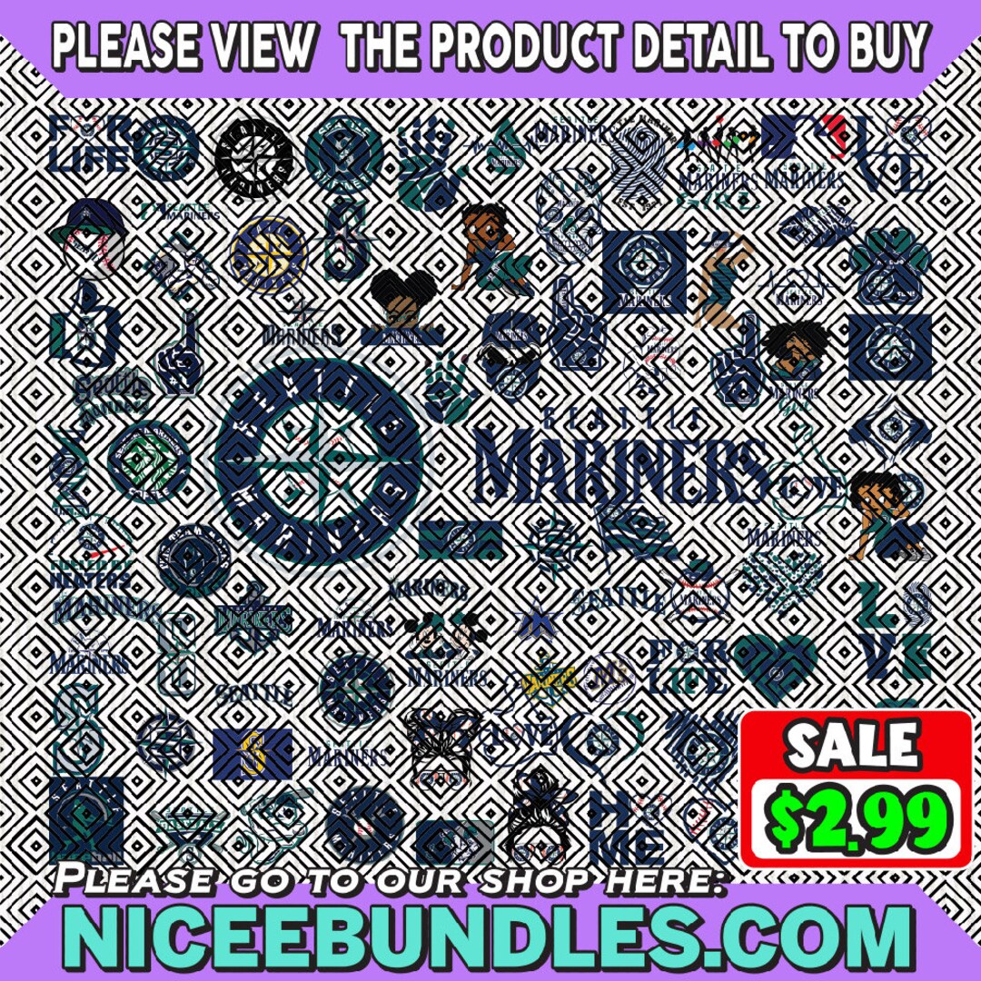 85 Files Seattle-mariners Baseball Team Svg, Seattle-mariners Svg, MLB ...