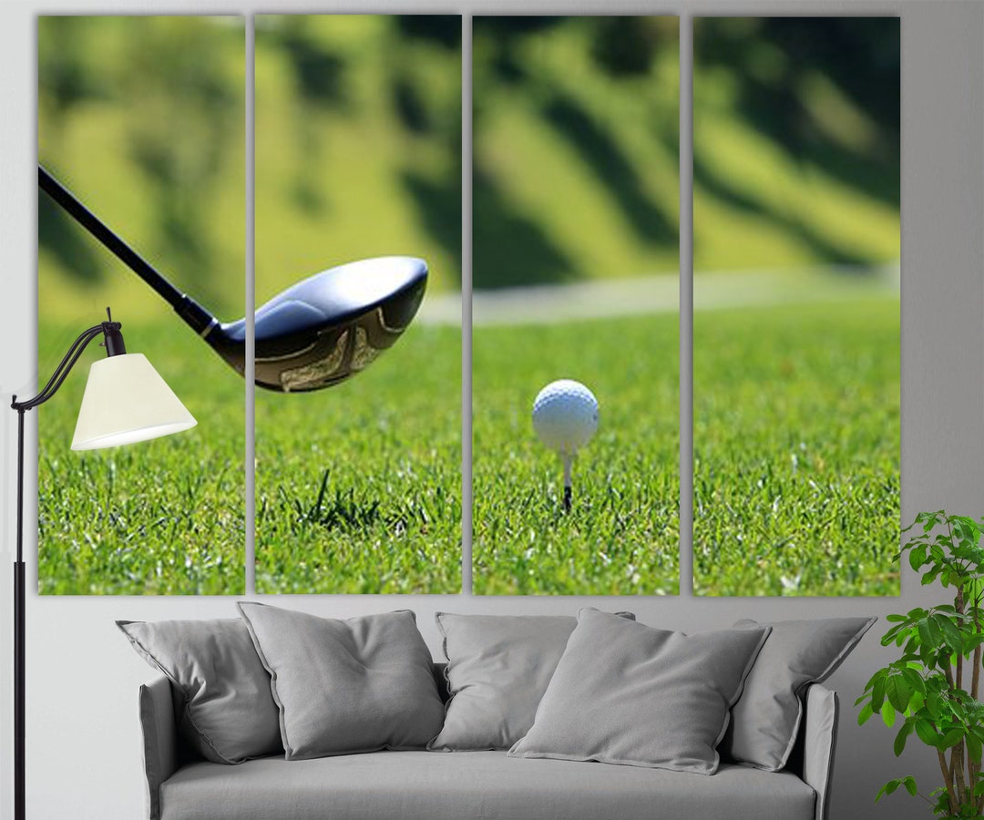 Golf Canvas Print, Golf Wall Decor, Golf Canvas Art, Golf Photo, Golf ...