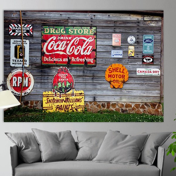 Retro Road Signs - Etsy
