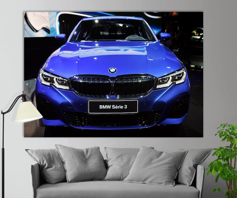 BMW 3 Series Canvas Print BMW Canvas Art BMW G20 Bmw - Etsy