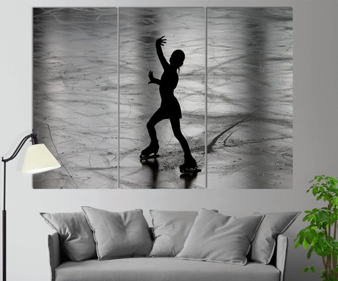 Figure Skating Canvas Art, Skating Print, Skating Photo, Skating Wall ...