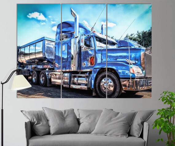 American Truck Canvas Print Truck Photo Truck Print Truck | Etsy