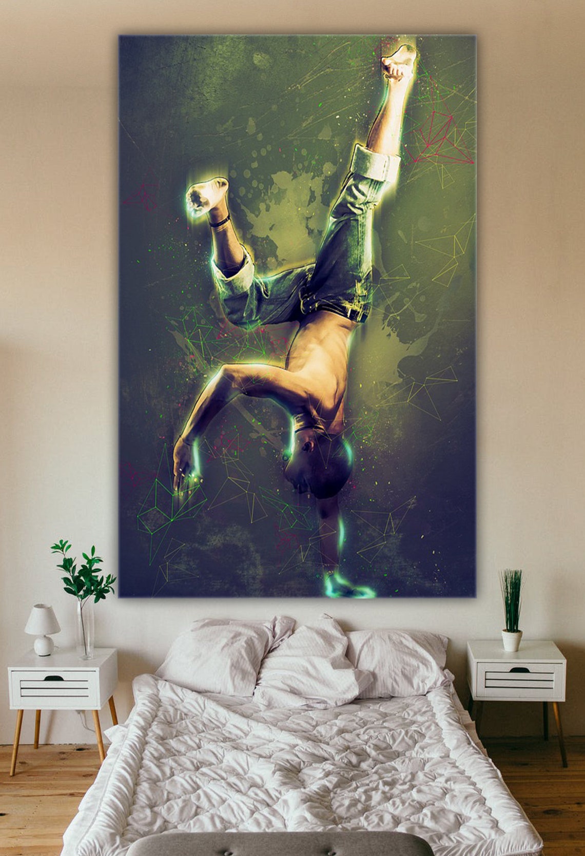 Hip Hop Wall Art Street Dance Canvas Print Dancing Wall Art - Etsy
