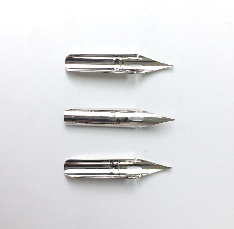 Zebra G Pen Nibs Set of 1 3 5 or 10 Calligraphy Drawing - Etsy